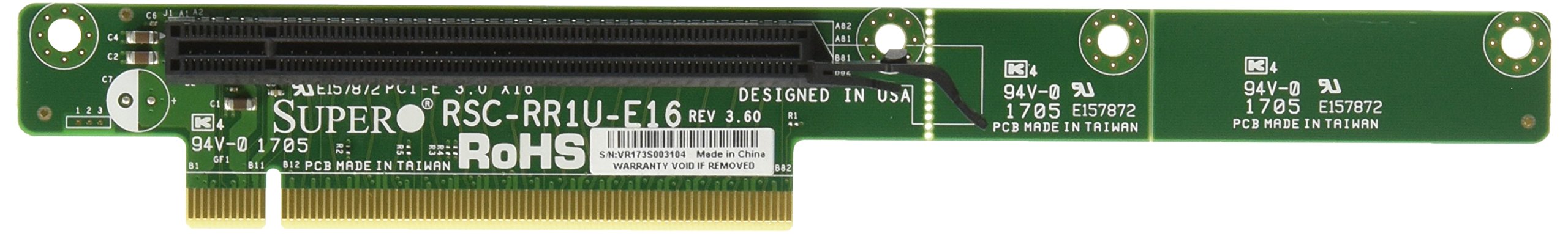 Supermicro Riser Card RSC-RR1U-E16