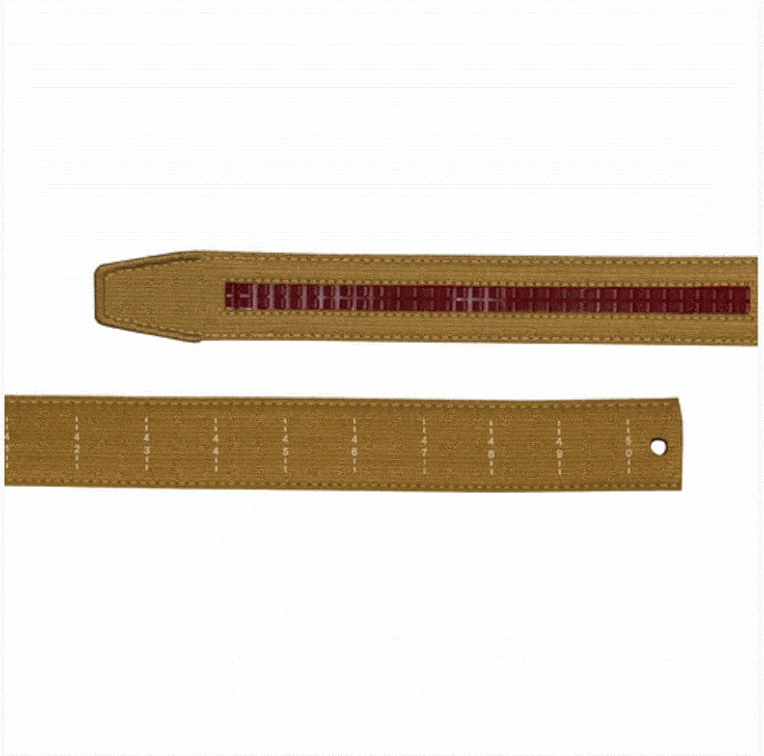 Nexbelt Braided Golf Belt with Ratchet Technology - Cut to Fit Braided Golf Belt for Men - PreciseFit Braided Stretch Golf Belt with 1 3/8" Width Strap - Tan