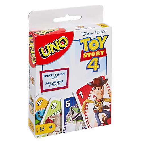 Mattel Games UNO Featuring 4 -Kids and Family Card Game