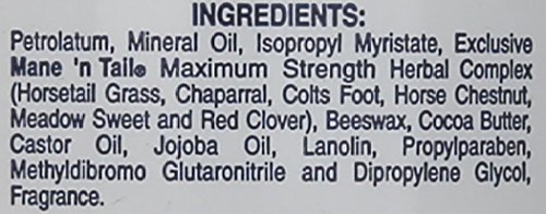 Mane 'n Tail Herbal Gro NATURAL CONDITIONER FOR HAIR & SCALP Pomade 5.5 Ounce