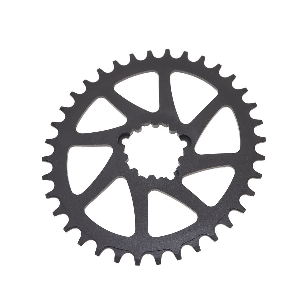 ASMEIR Chainring Oval Chainring 3mm 6mm Offset Direct Mount 32T 34T 36 38 MTB Road Bike 6 Mm Chainrings (Color : 3mm Oval 30T)