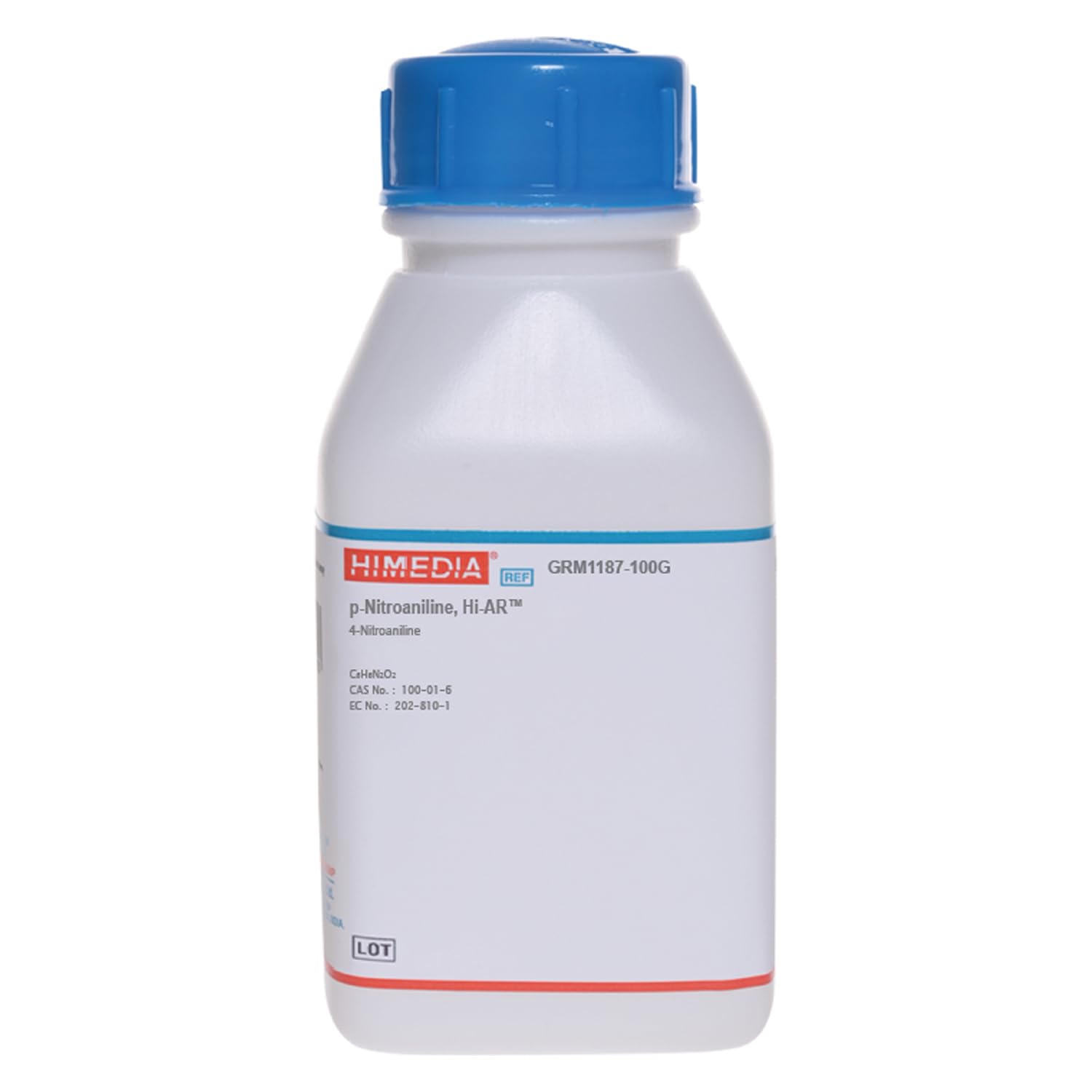 HiMedia GRM1187-100G P-Nitroaniline, A.R., 100 g