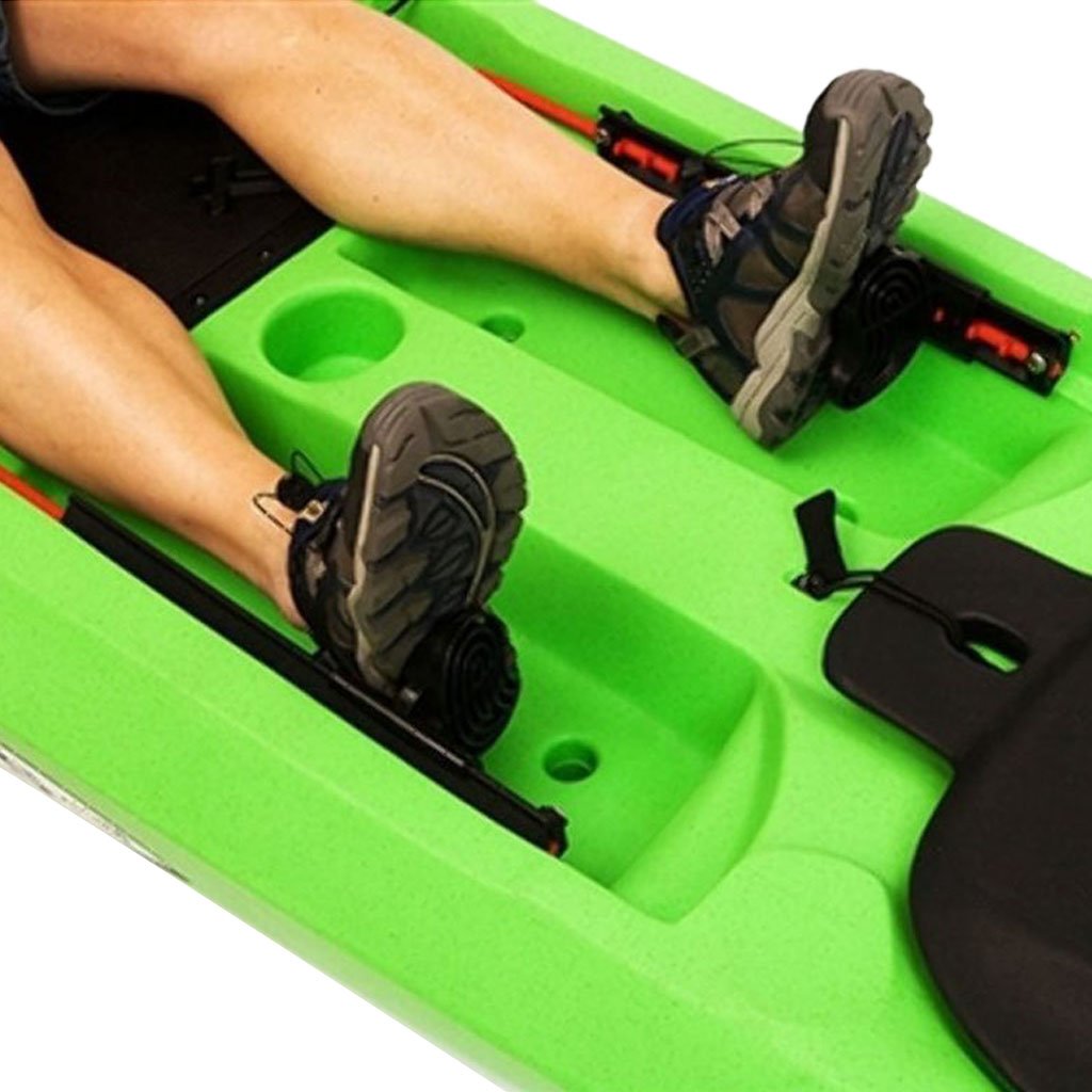 Baosity Pack of 2 Comfortable Adjustable Kayak Footrest Foot Brace Pedals