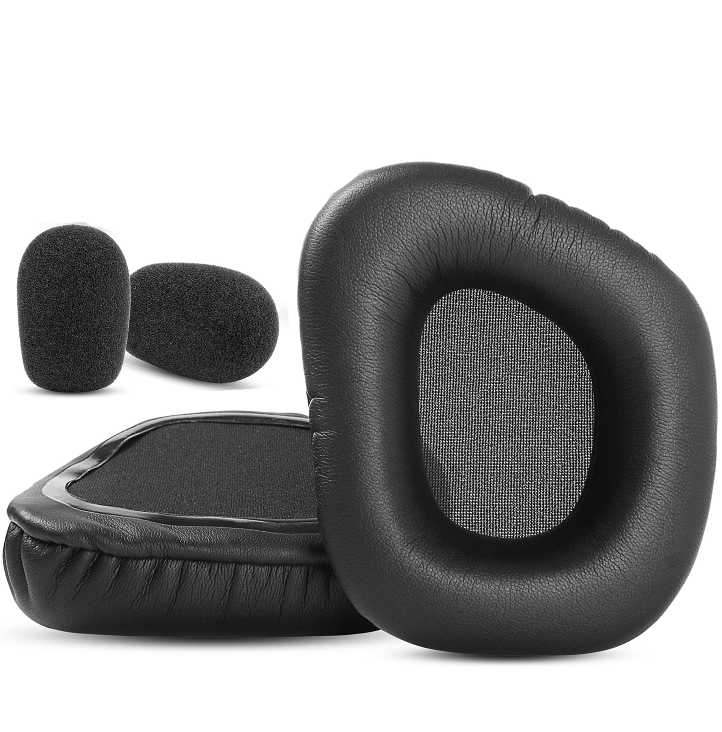 YunYiYi Stealth 600 Gen 2 Ear Cushion Earpads Replacement Compatible with Turtle Beach Stealth 600 Gen 2 PS5 PS4 Pro Wireless Gaming Headset Repair Parts (Protein Leather)