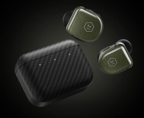 MASTER & DYNAMIC MW08 Sport Active Noise-Cancelling True Wireless Earphones (Green Sapphire Glass/Black Case)