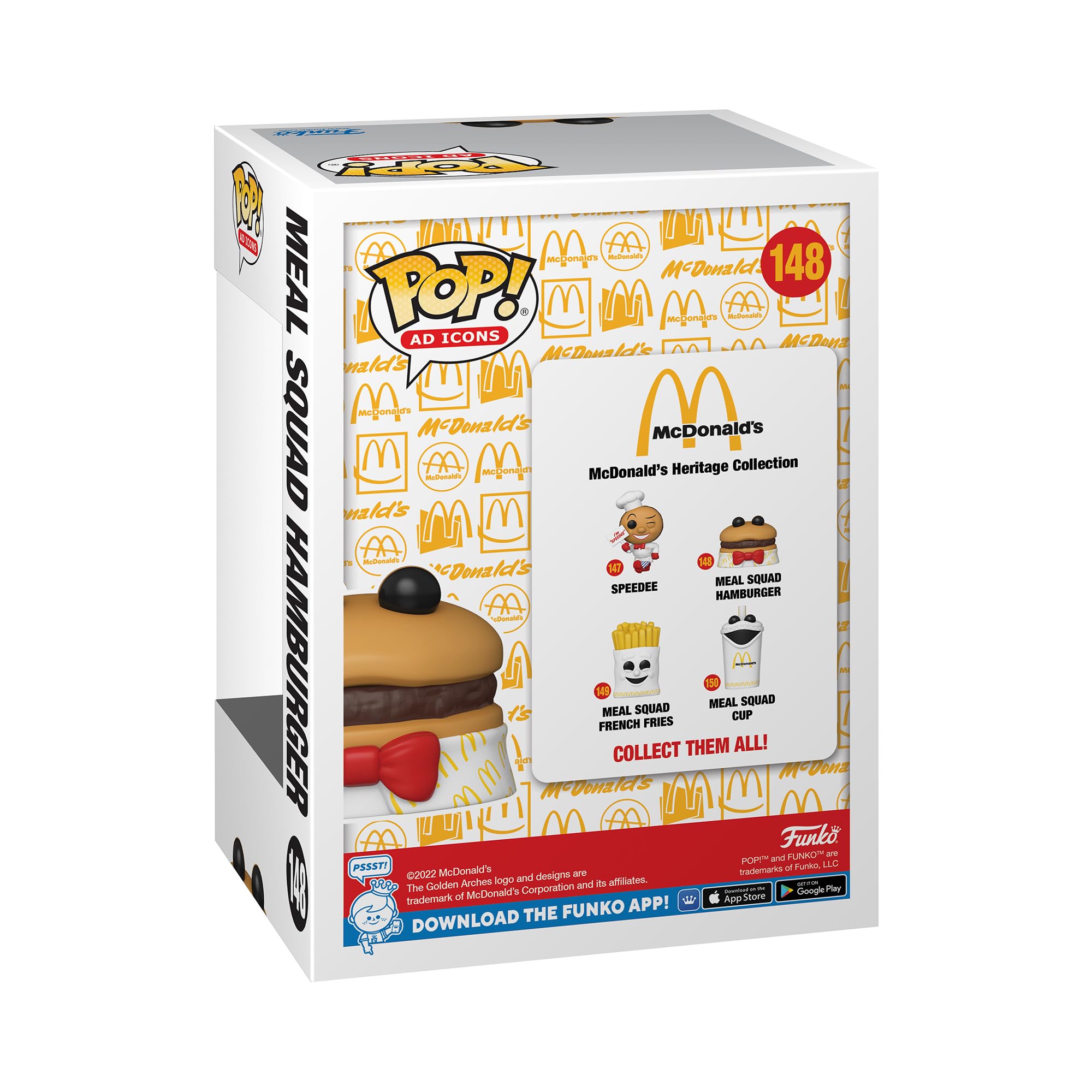 Funko Pop! Ad Icons: McDonalds - Meal Squad Hamburger