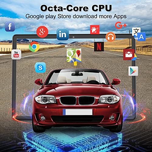 BAIWOYER 2023 Latest Tablet Octa-Core 10.1 inch Android Tablet, 4GB RAM, 64GB ROM Storage, 512GB Expandable Support, Dual 13MP+5MP Camera, Long Lasting 6000mAh Battery WiFi Tablet