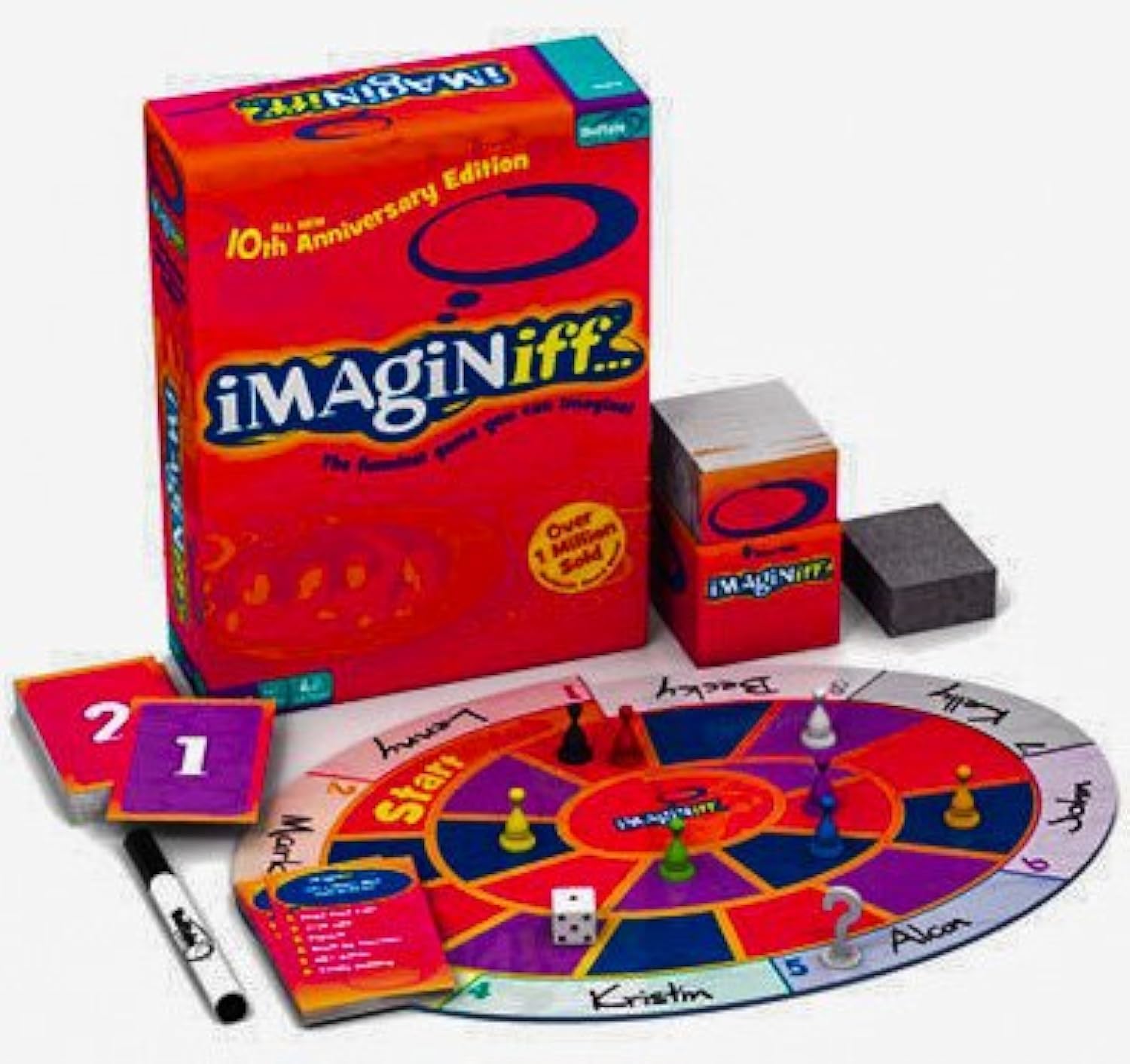 Imaginiff Board Game - 10th Anniversary Edition, 3 - 8 players