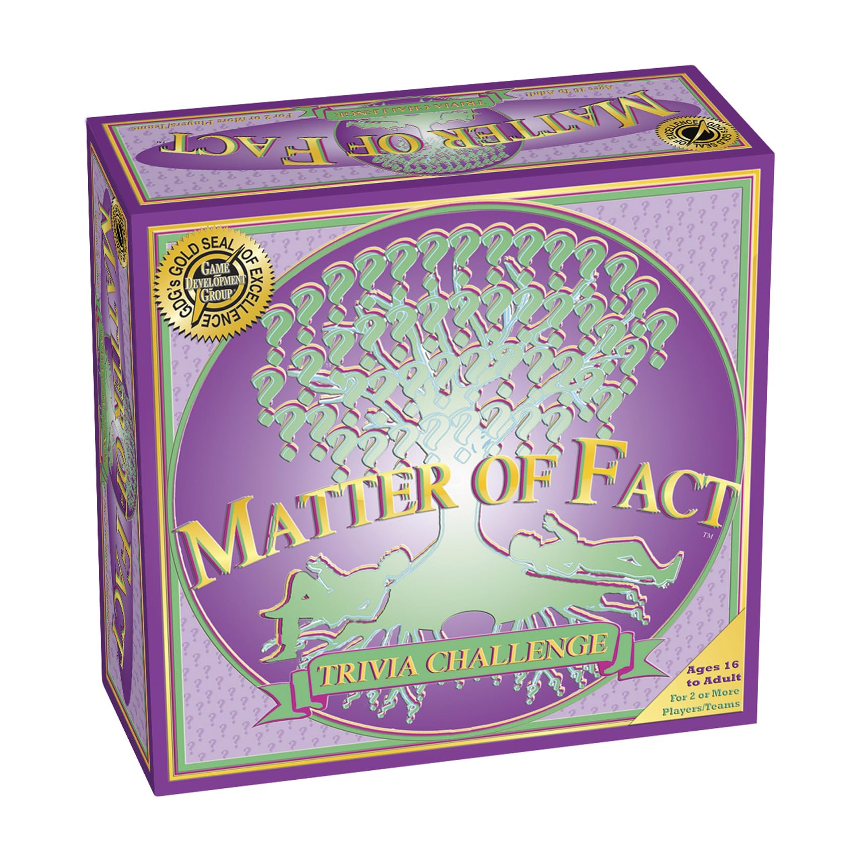 Matter of Fact — Fun Fast-Paced, Rapid-Fire Trivia Challenge with Quirky, Entertaining Categories — Great for Adult & Family Game Night