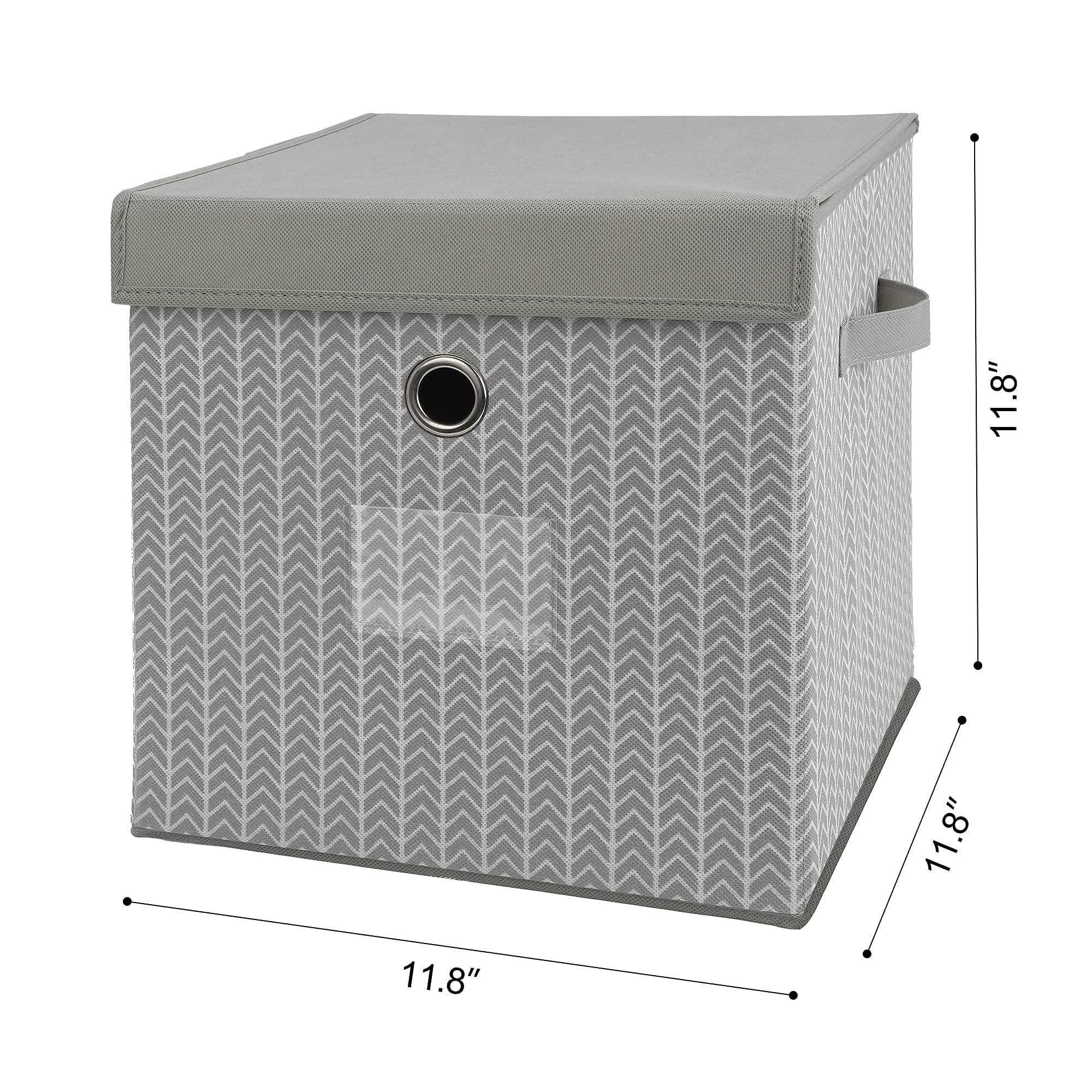 GRANNY SAYS Bundle of 3-Pack Closet Storage Cubes & 1-Pack Extra Large Rectangle Storage Bin
