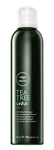 Tea Tree Shave Gel, Refreshing Foaming Gel, For All Skin Types, 7 oz.