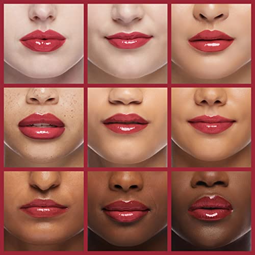 Revlon Liquid Lipstick with Clear Lip Gloss, ColorStay Overtime Lipcolor, Dual Ended with Vitamin E, 140 Ultimate Wine, 0.07 Fl Oz