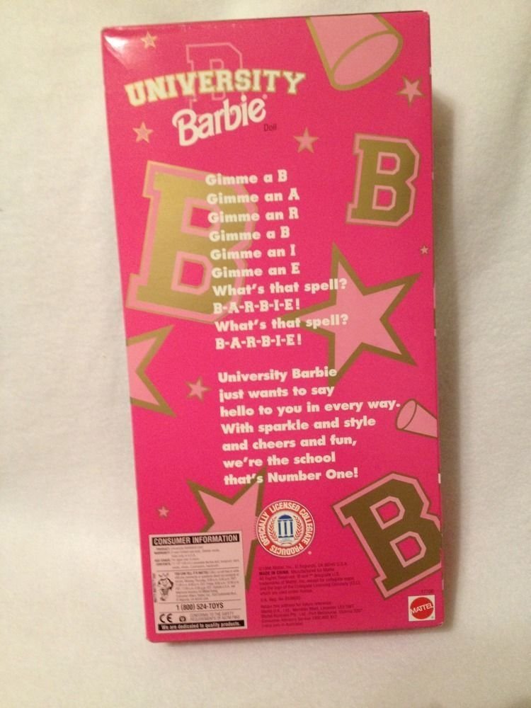Barbie Tennessee University Cheerleader African-American