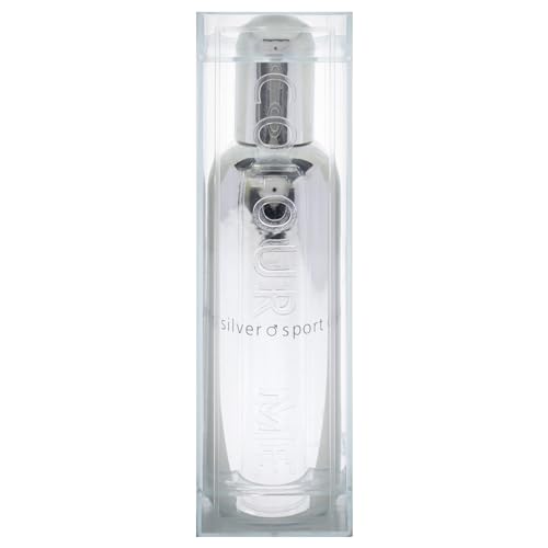 Milton-Lloyd Colour Me Silver Sport - Cologne for Men - Woody Fragrances - Mens Cologne - Long Lasting Perfume for Men - Woody Cologne - 3 oz