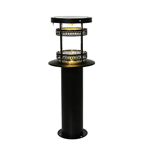 MCABUJT Led European Style Outdoor Waterproof Lawn Lamp, Villa Garden Lamp, Home Garden Decoration Small Street Lamp, Garden Landscape Entrance Small Street Lamp