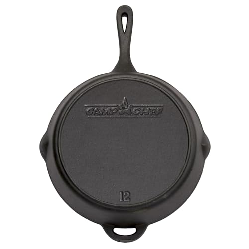 Camp Chef 12" Seasoned Cast Iron Skillet