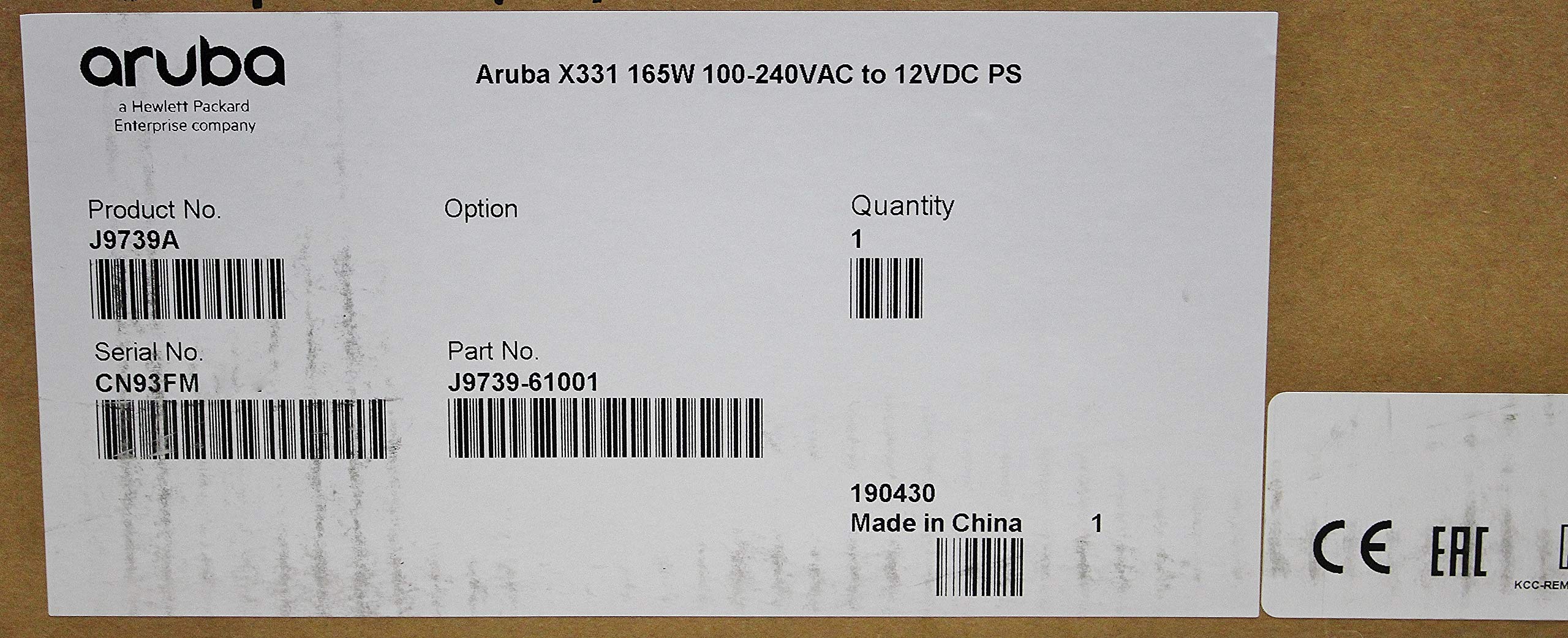 HP J9739A Proprietary Power Supply
