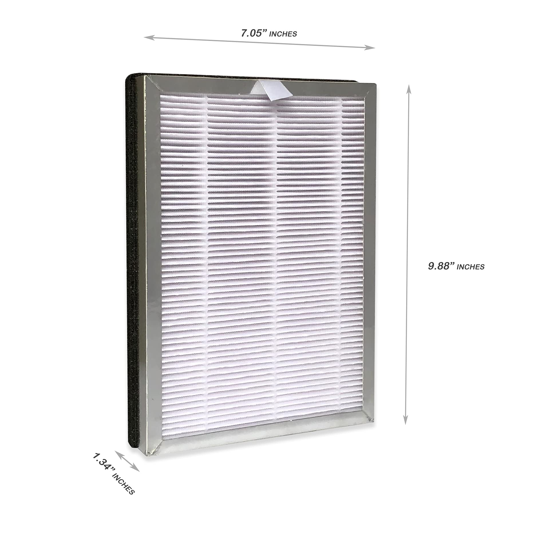 Livend MA-25 Replacement Filter Compatible with Medify MA-25, 3-in-1 Pre-Filter, H13 True HEPA Filter and Activated Carbon Filter, 2-Pack