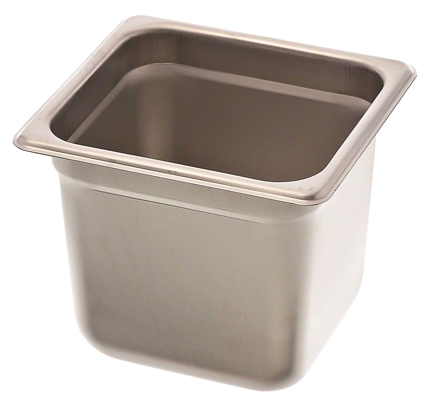 Browne Foodservice 6" Sixth-Size Anti-Jam Steam Pan