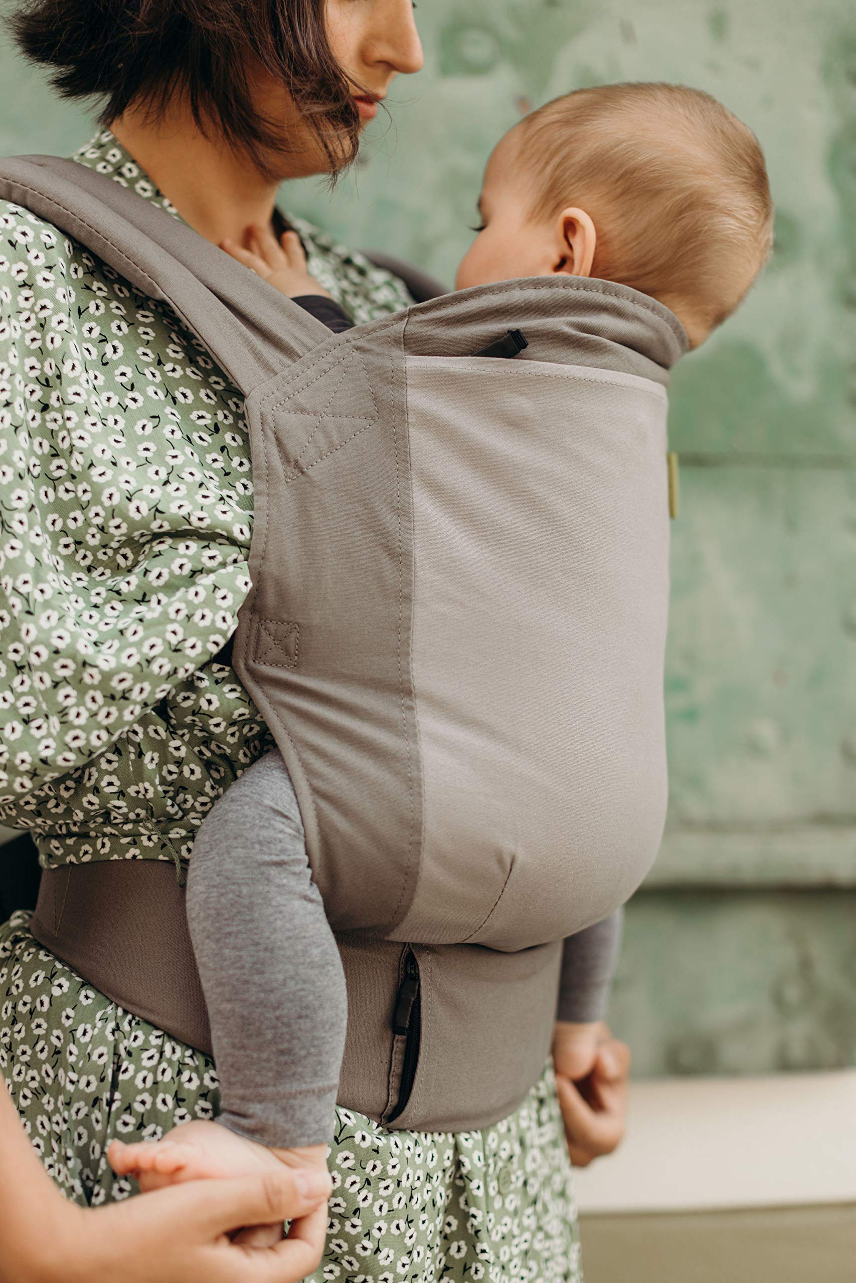 Boba Baby Wrap Grey and Boba Baby Carrier Classic in Dusk Bundle