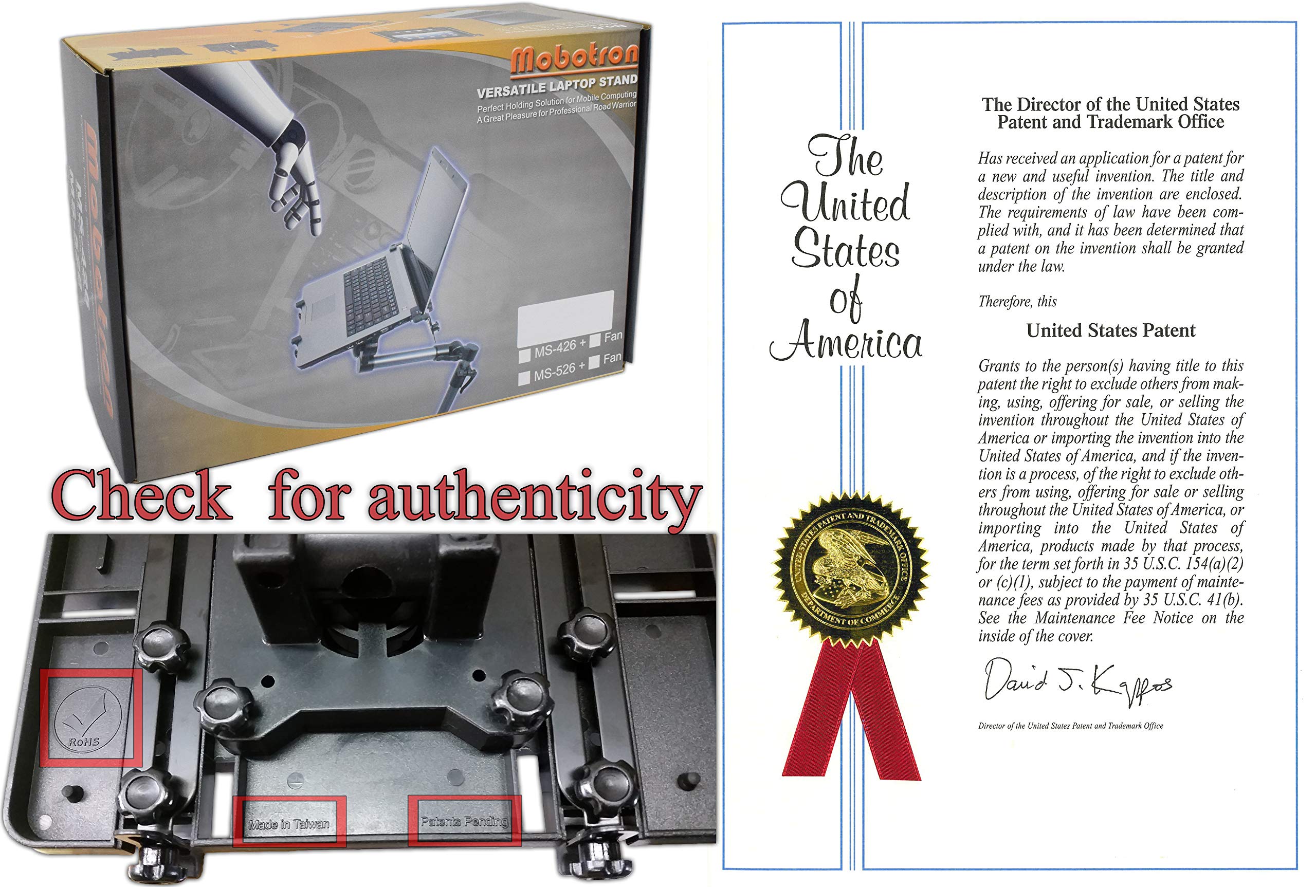 Mobotron MS-526 Heavy Duty Vehicle Laptop Mount