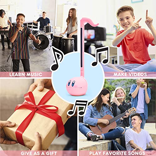 Otamatone [Kirby - English Version Pink Hero Video Game Character Japanese Electronic Musical Instrument Portable Synthesizer from Japan