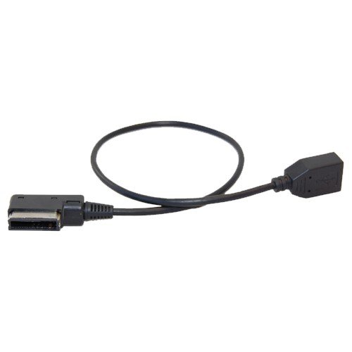 HQRP USB Female to MDI Cable Adapter Flash Drive Compatible with Volkswagen VW Jetta Golf GTI Passat Plus HQRP Coaster