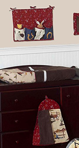 Sweet Jojo Designs Wild West Western Horse Cowboy Baby Boy Bedding 11pc Crib Set