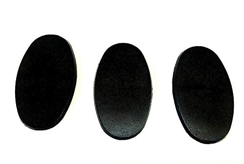 Lot of 3 Warhammer 40k AoS Citadel Large Oval Bases 105mm x 70mm Cawl