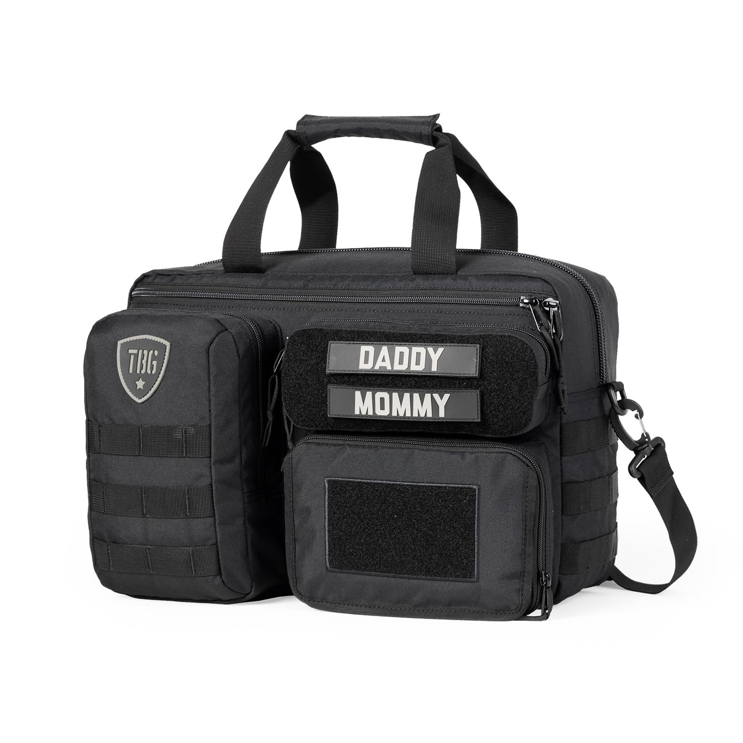 Tactical Baby Gear Deuce 3.0 Tactical Diaper Bag with Changing Mat (Coyote Brown)