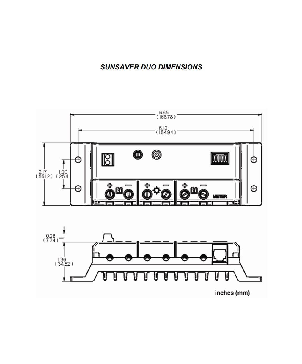 Morningstar SSD-25 Sunsaver-Duo 25 Amp