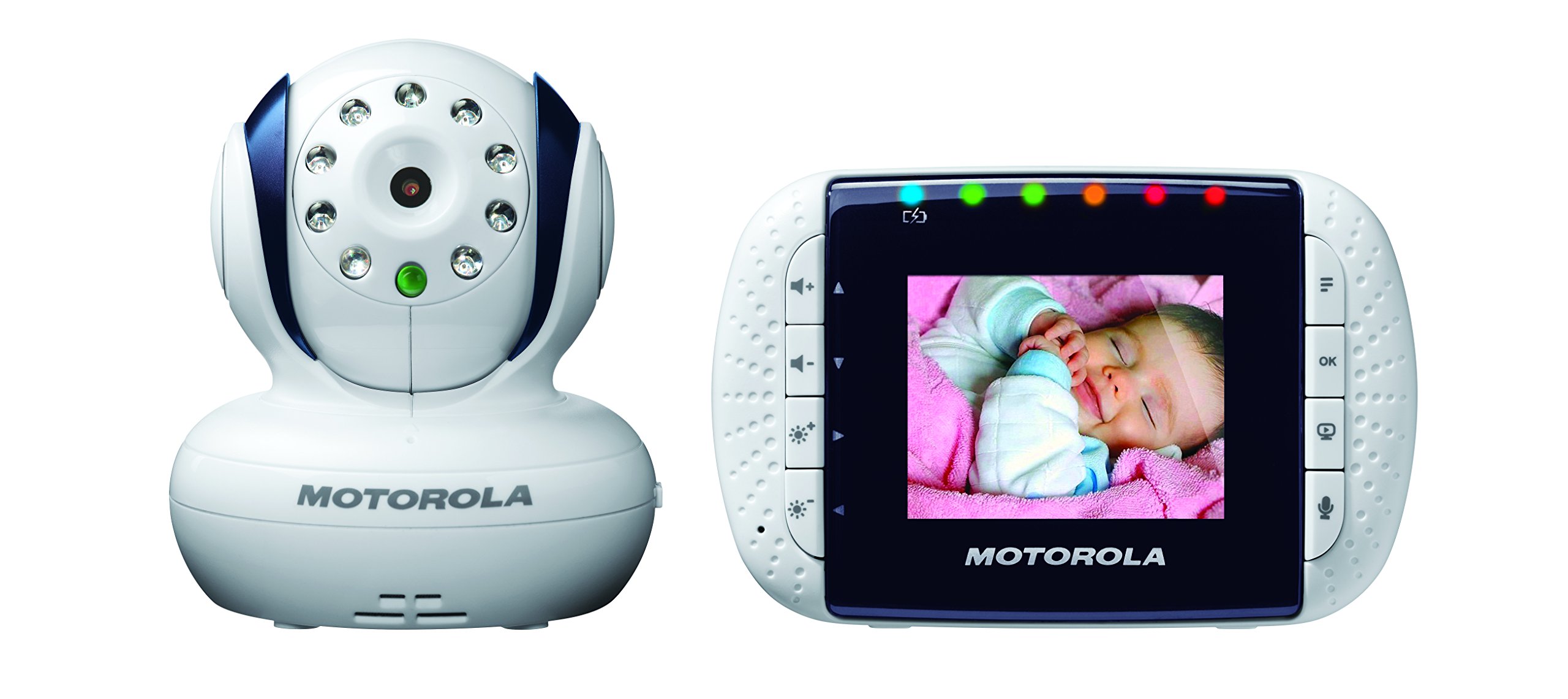 Motorola MBP33 Wireless Video Baby Monitor with Infrared Night Vision and Zoom