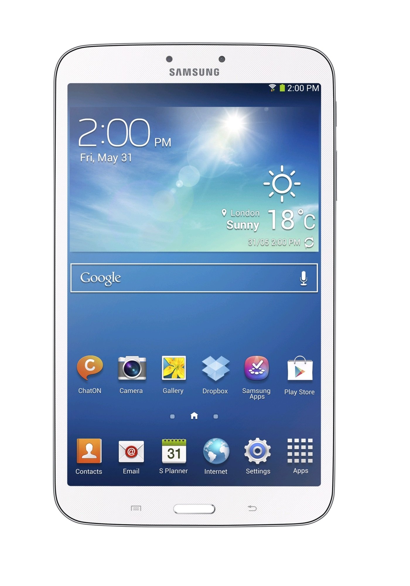 Samsung Galaxy Tab 3 SM-T310 16GB, Wi-Fi, 8in - Pearl White (Latest Model)