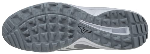 Mizuno mens All Surface Low Ambition 2 Turf Shoe, Grey-White, 10.5 US
