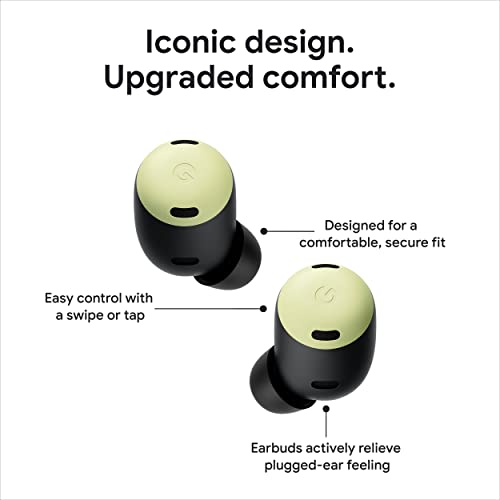 Google Pixel Buds Pro True Wireless Noise Cancelling Earbuds - Lemongrass (Renewed)