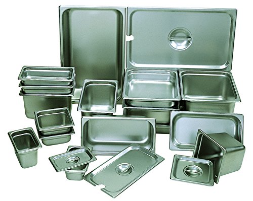 Update International (SPH-256) 6" Quarter-Size Anti-Jam Steam Table Pan