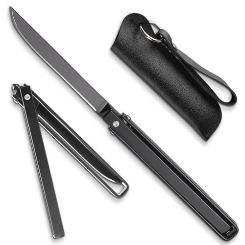edcfans Pocket Knife for Men, EDC Knives with Glass Breaker, Folding Knife, Slim Gentleman's Knife Suitable for Everyday Carry