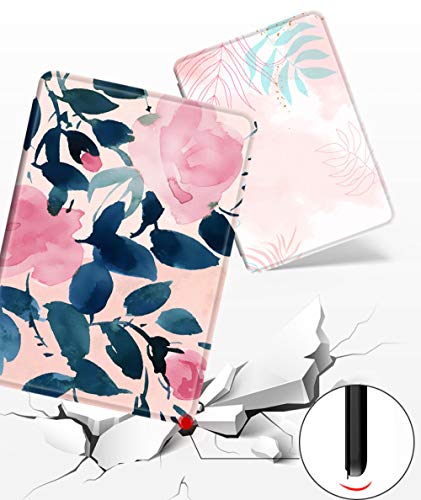 Case Fits Kindle Paperwhite 10Th Generation 2018 Released Ebook Reader Covers Pu Leather Smart Cover with Auto Wake/Sleep Cases for Kindle Paperwhite 4, Abstract Sky and Green Grass, As Shown, Kindle