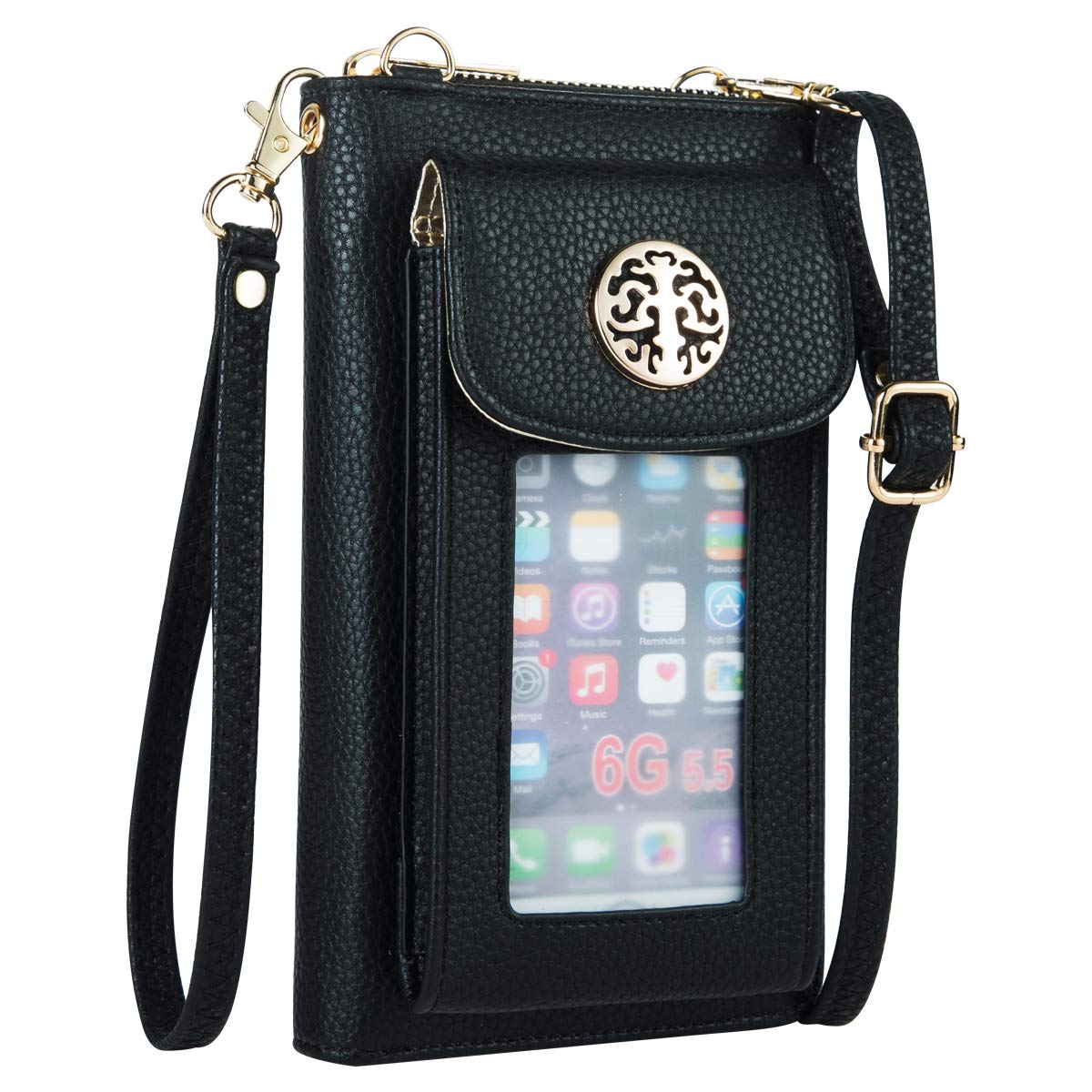 K.A RFID Small Wallet for Women Credit Card Holder with ID Window …