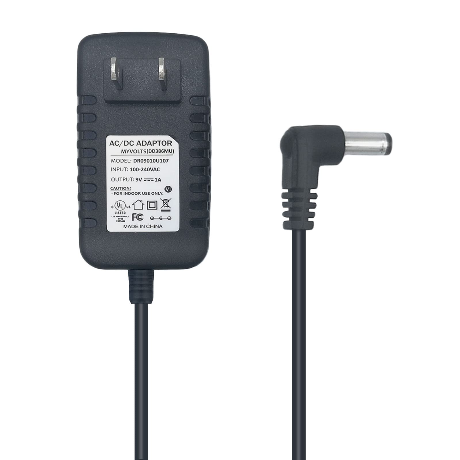MyVolts 9V Power Supply Adaptor Compatible with/Replacement for Line 6 Relay G50 Wireless Receiver - US Plug