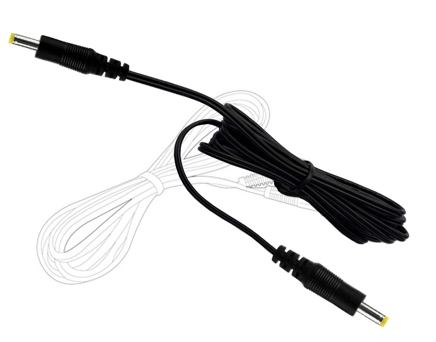 UpBright 6FT DC Extension Power Supply Cord Cable Compatible with Panasonic Palmcorder Camcorder K2GJYYC00001 K2GJ2DC00011 VDR-D105 VDR-D50P VDR-D100 VDR-D230 PV-DV51 PV-DV51D PVDV51 PVDV51D PV-DAC11A