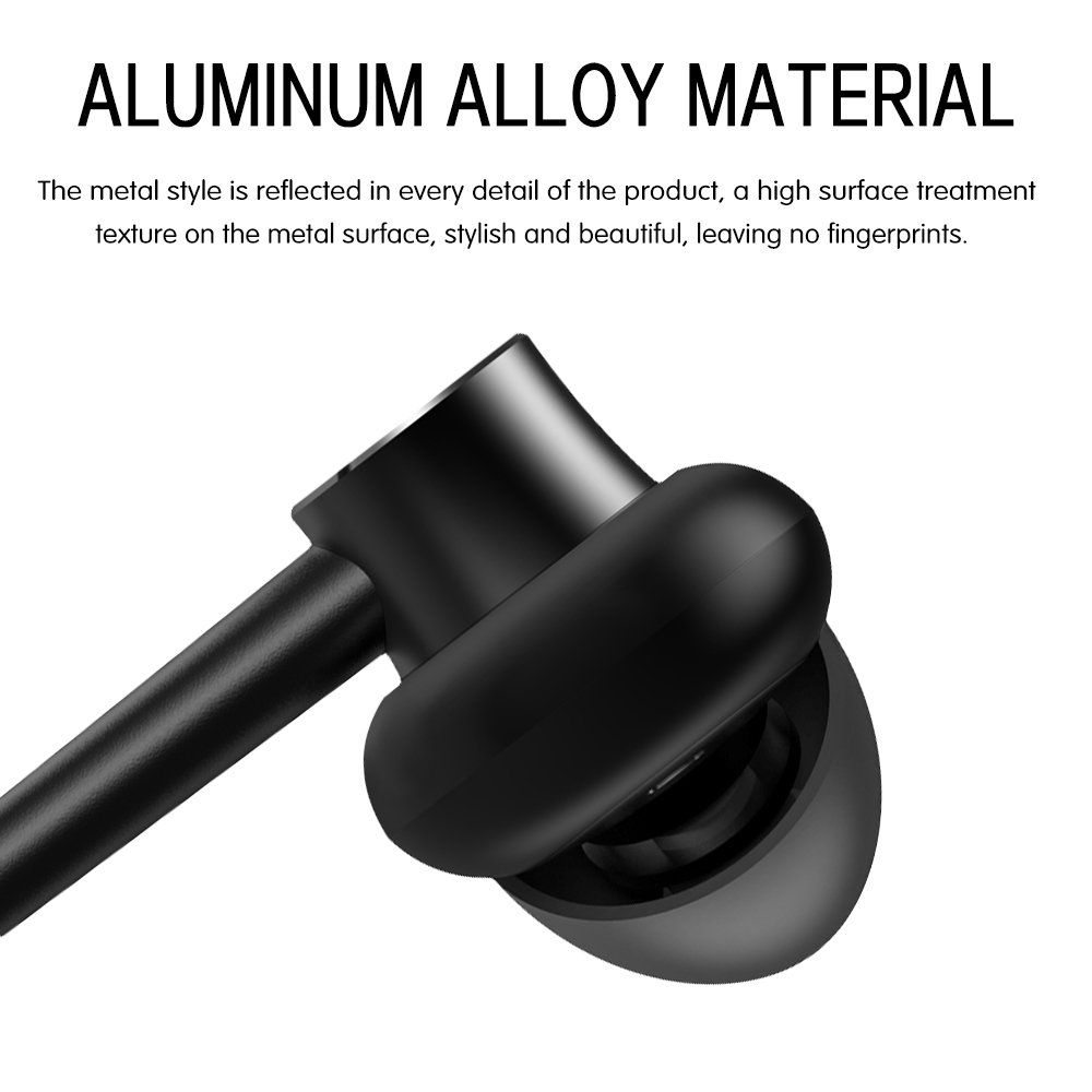 Aoslen Wired Earphones in Ear Headphones Noise Cancelling Earbuds Bass Stereo Sports Headsets with Microphone & Button Control & Volume Control for iPhone Android Etc - Black