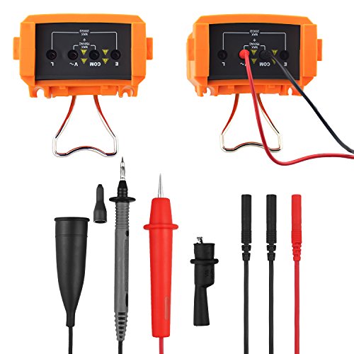 BTMETER BT-6688B Megohmmeter 200 Gig Ohm Digital Insulation Resistance Tester, 500V/1kV/2.5kV/5kV Test Voltage, Auto Ranging, Backlight Display