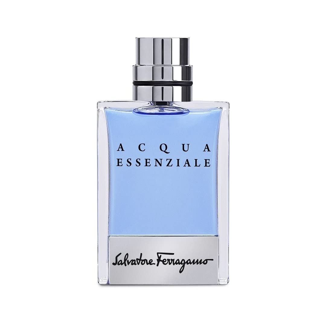 Salvatore Ferragamo Acqua Essenziale Eau de Toilette Spray for Men, 3.4 Ounce