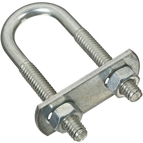 National Hardware N222-075 2190 U Bolts in Zinc, #112-1/4"x3/4"x2-1/2"