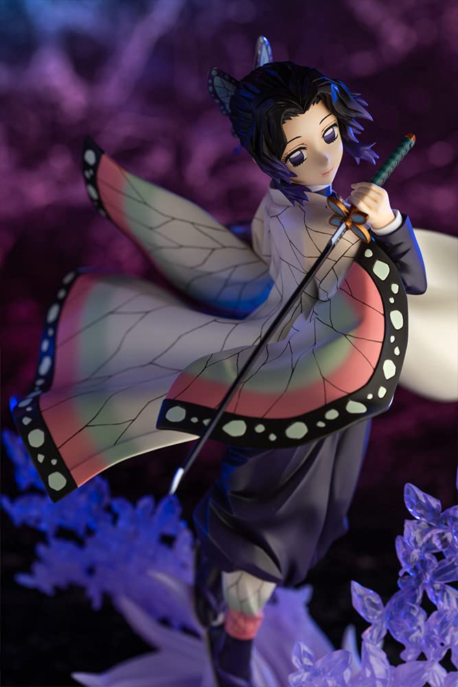 Kotobukiya Demon Slayer: Kimetsu no Yaiba; Shinobu Kocho ArtFX J Statue, Multicolor