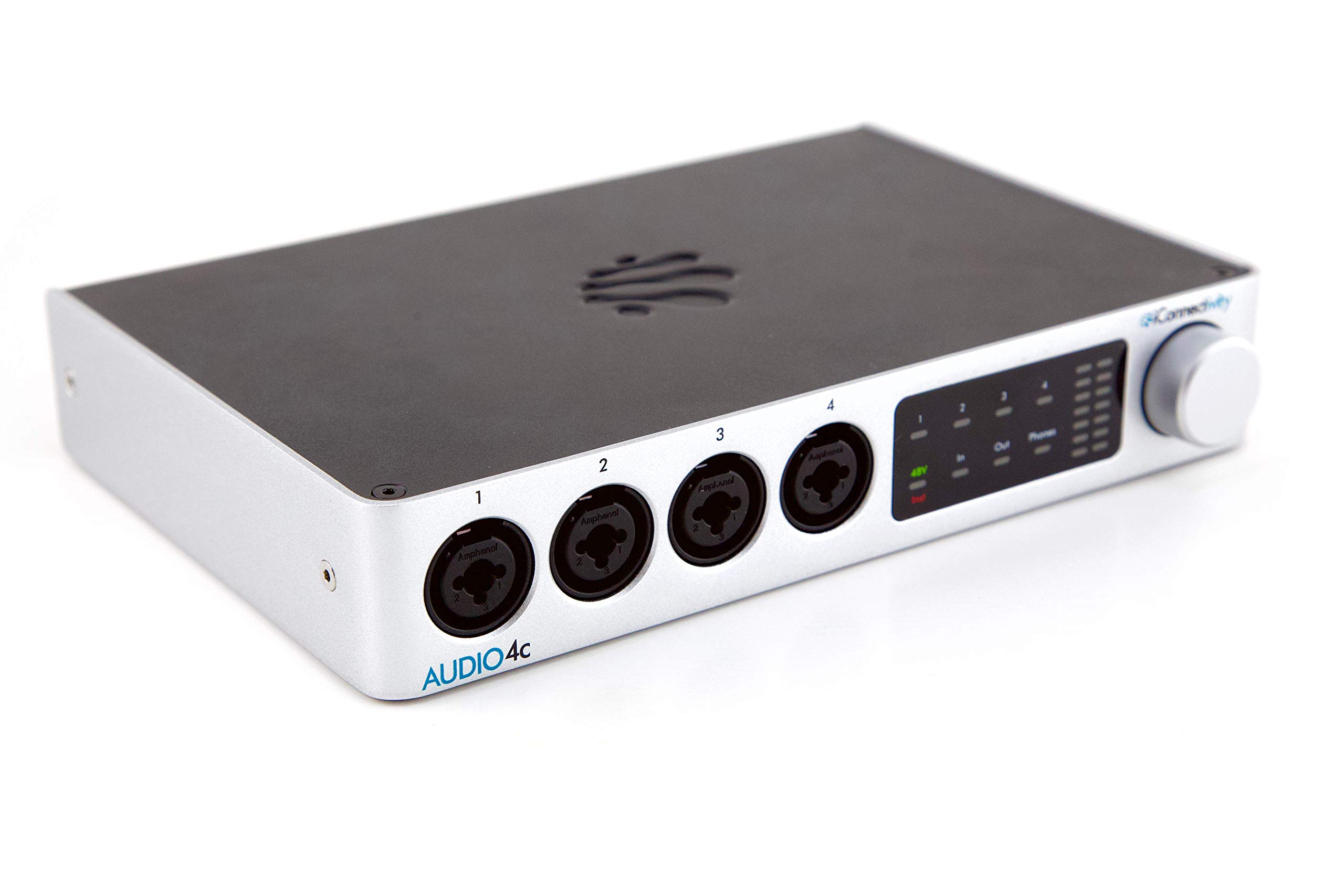 iConnectivity AUDIO4c Audio + MIDI Interface for Streaming, Live Performance and Recording