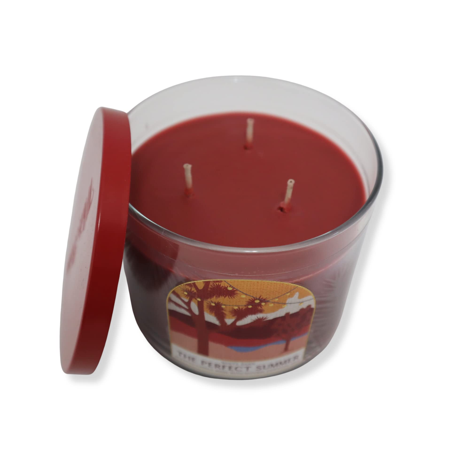 Bath & Body Works, White Barn 3-Wick Candle w/Essential Oils - 14.5 oz - 2022 Early Summer Scents! (The Perfect Summer)