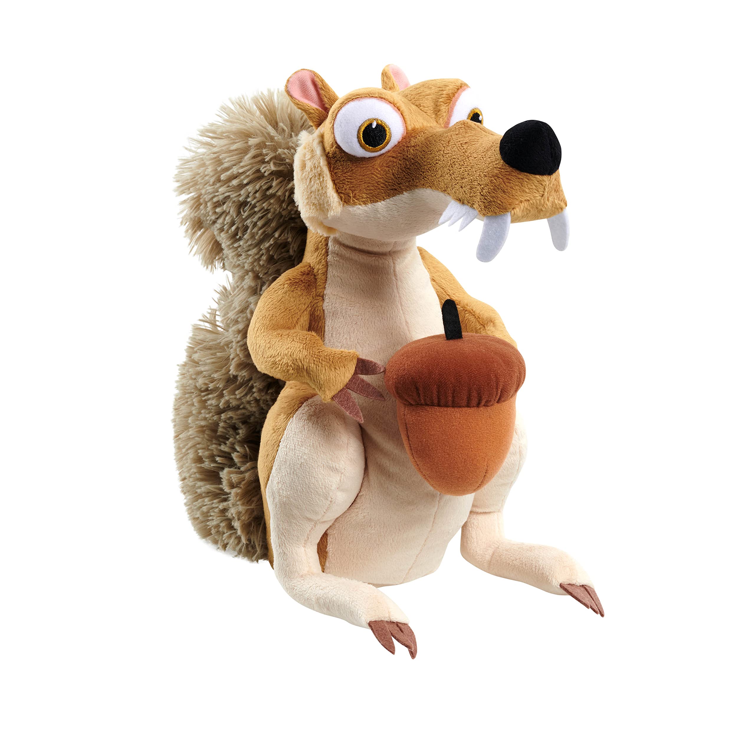 Just Play The Ice Age Adventures of Buck Wild Goinâ Nuts Scrat Feature Plush with Motion and Chirping Sound Effects, Kids Toys for Ages 3 Up, Amazon Exclusive