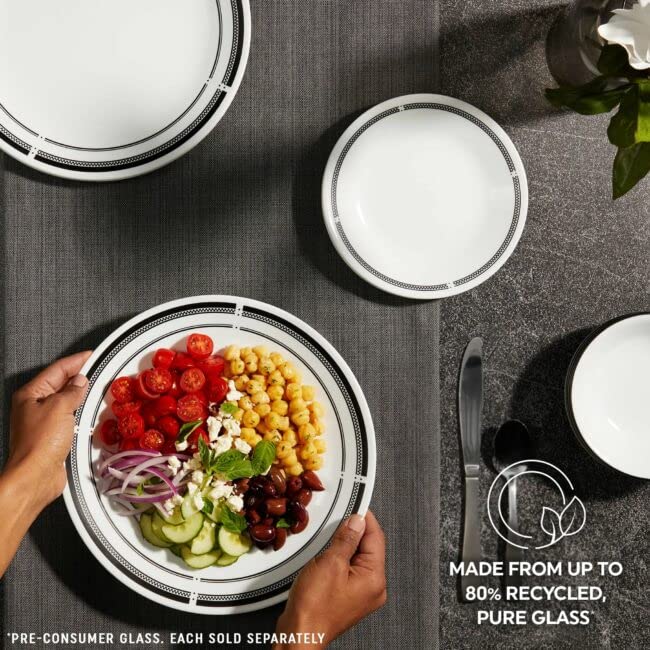 Corelle Brasserie 16 pc Dinnerware Set, Service for 4
